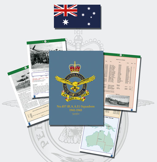 457 Squadron RAAF 1941-1945 Spitfire Book Review by Mick Evans ...