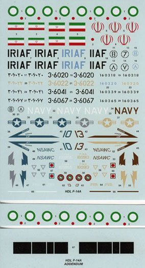 F-14A Tomcat Decal Review by Darren Mottram (HiDecal 1/48)