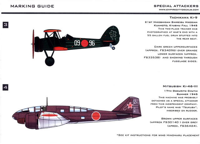 Special Attackers Decal Review by Rodger Kelly (Empire City Decals 1/72)