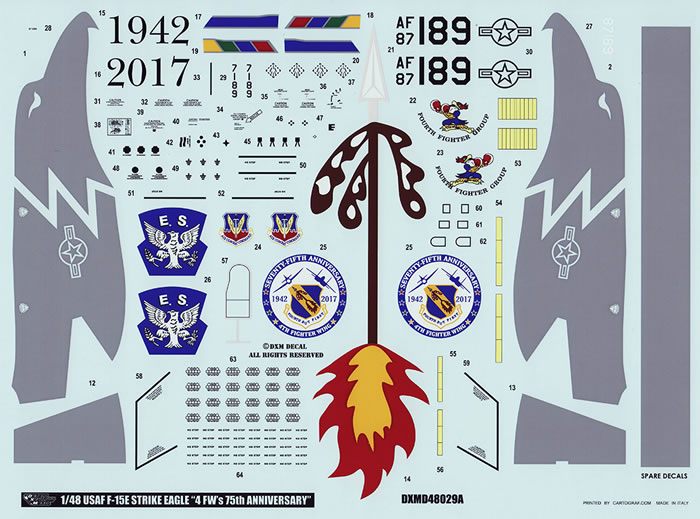 DXM 1/48 Decal Review by David Couche