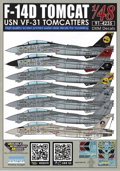 DXM 1/48 Decal Review by David Couche