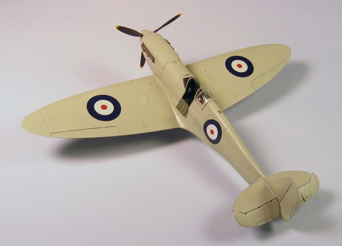 Tamiya 1/48 scale Supermarine Spitfire PR.I conversion by Jim Kiker