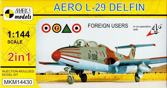 Mark 1 Models 1/144 scale Aero L-29/L-29A Delfin, L-29R/RS “Oko ...