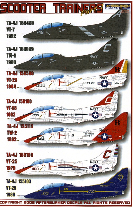 Scooter Trainers Part One Decal Review by David W Aungst (Afterburner ...