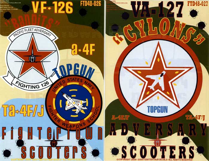 Fightertown Scooters and Adversary Scooters Decal Review by David W ...