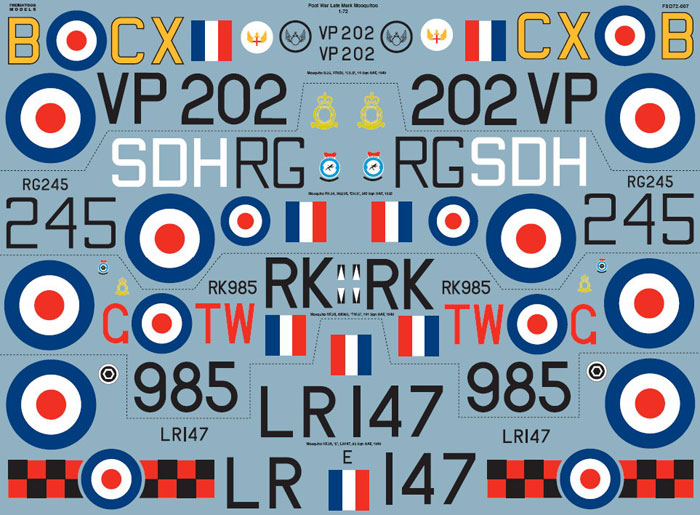 Pale Blue, Pink and White Decal Preview (Freightdog Models 1/72 and 1/ ...