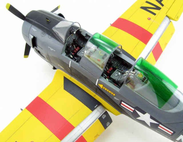 T-28 Trojan by Frank Cuden (Monogram 1/48)